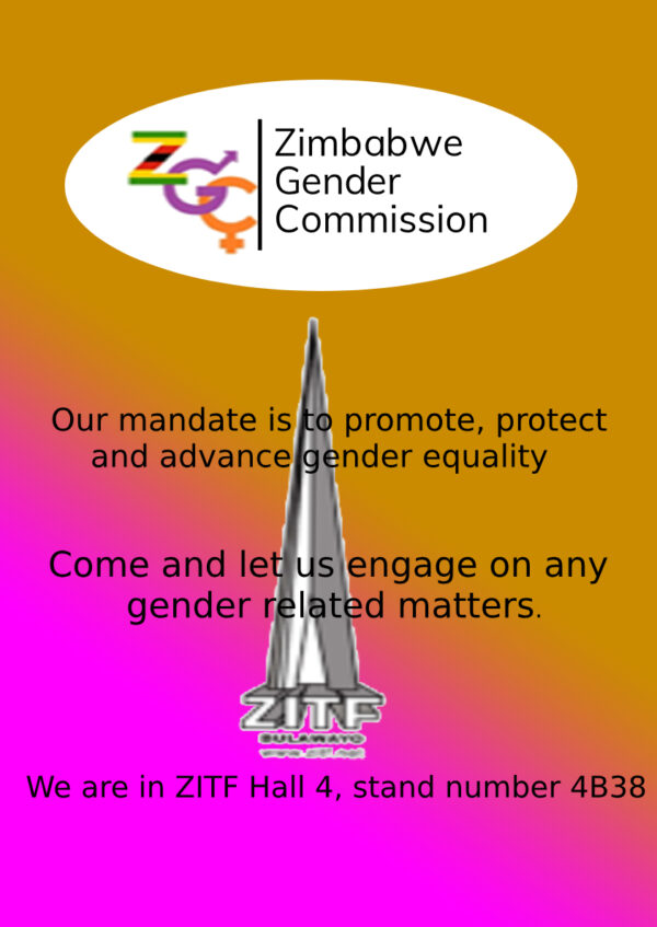 ZITF 2019 – 23 to 27 April – Zimbabwe Gender Commission – Women & Men